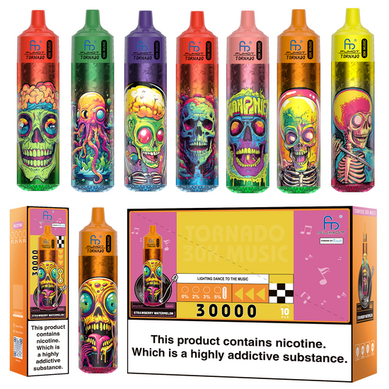 Fumot Randm Tornado 30000 Puffs Music Wiederaufladbares Einweg Kit ...