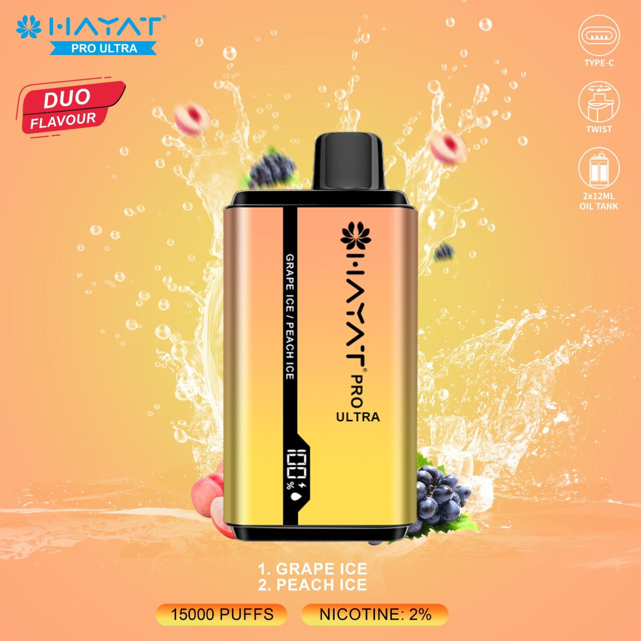 Hayati Pro Ultra 15000 Puffs Einweg Kit kaufen jetzt bei vapormo.de