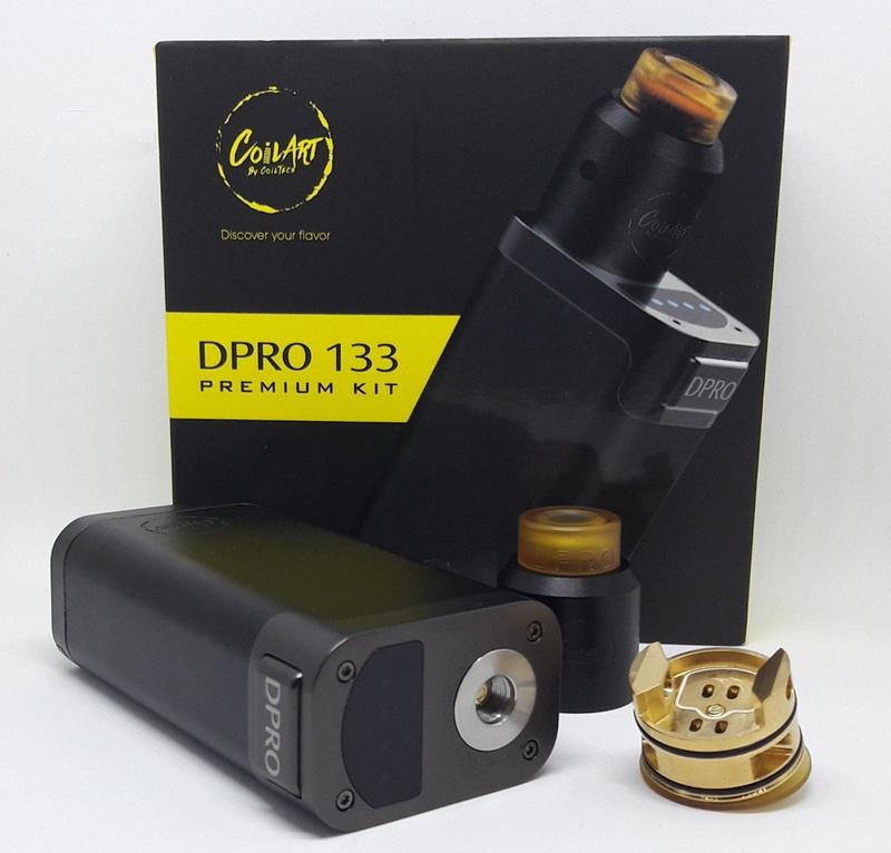CoilART DPRO 133 PREMIUM Kit mit DPRO RDA günstig kaufen - vapormo.de